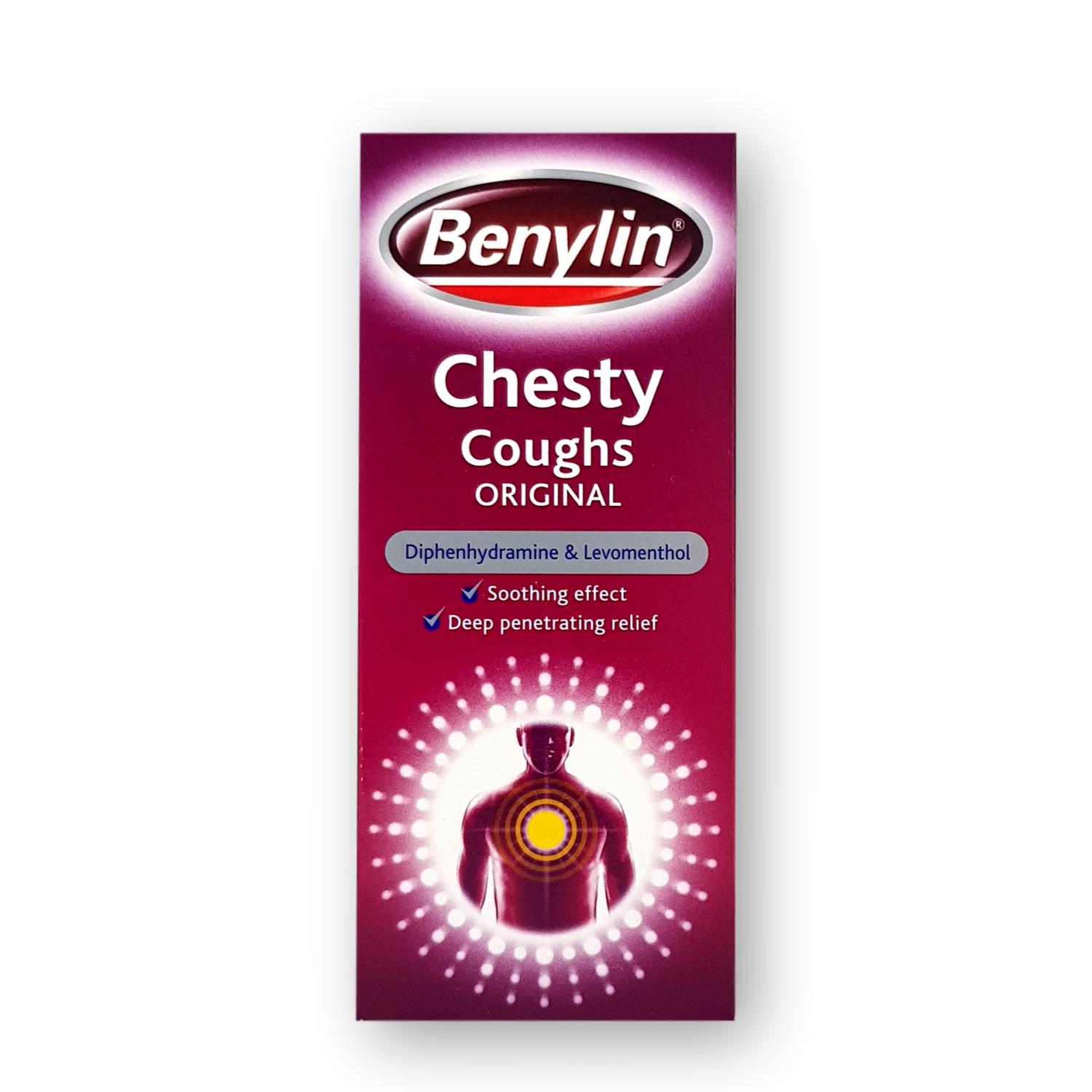 Benylin Chesty Coughs Original 150ml – Welfare Pharmacy UK