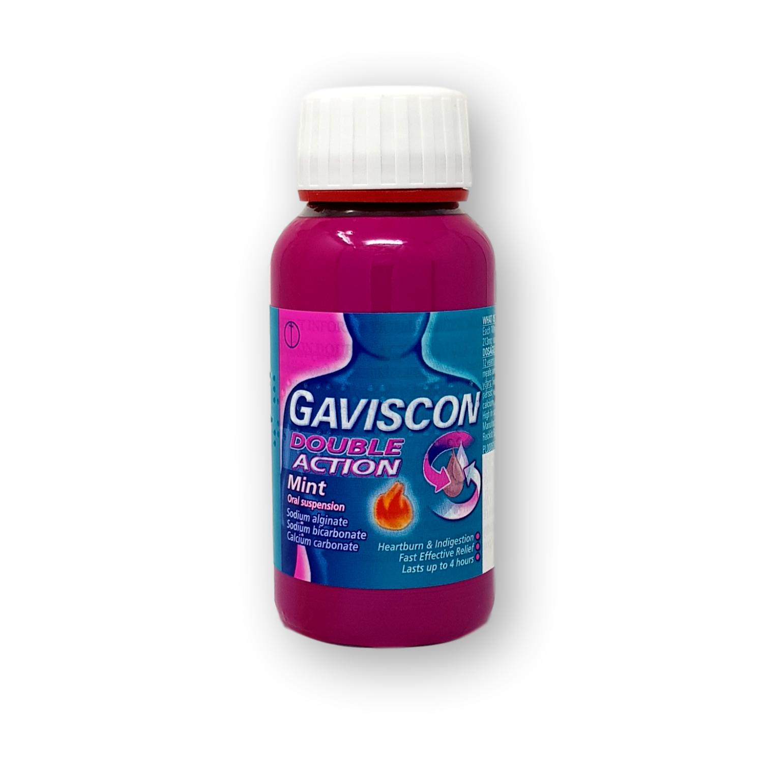 Gaviscon Double Action Mint Oral Suspension 150ml – Welfare Pharmacy UK