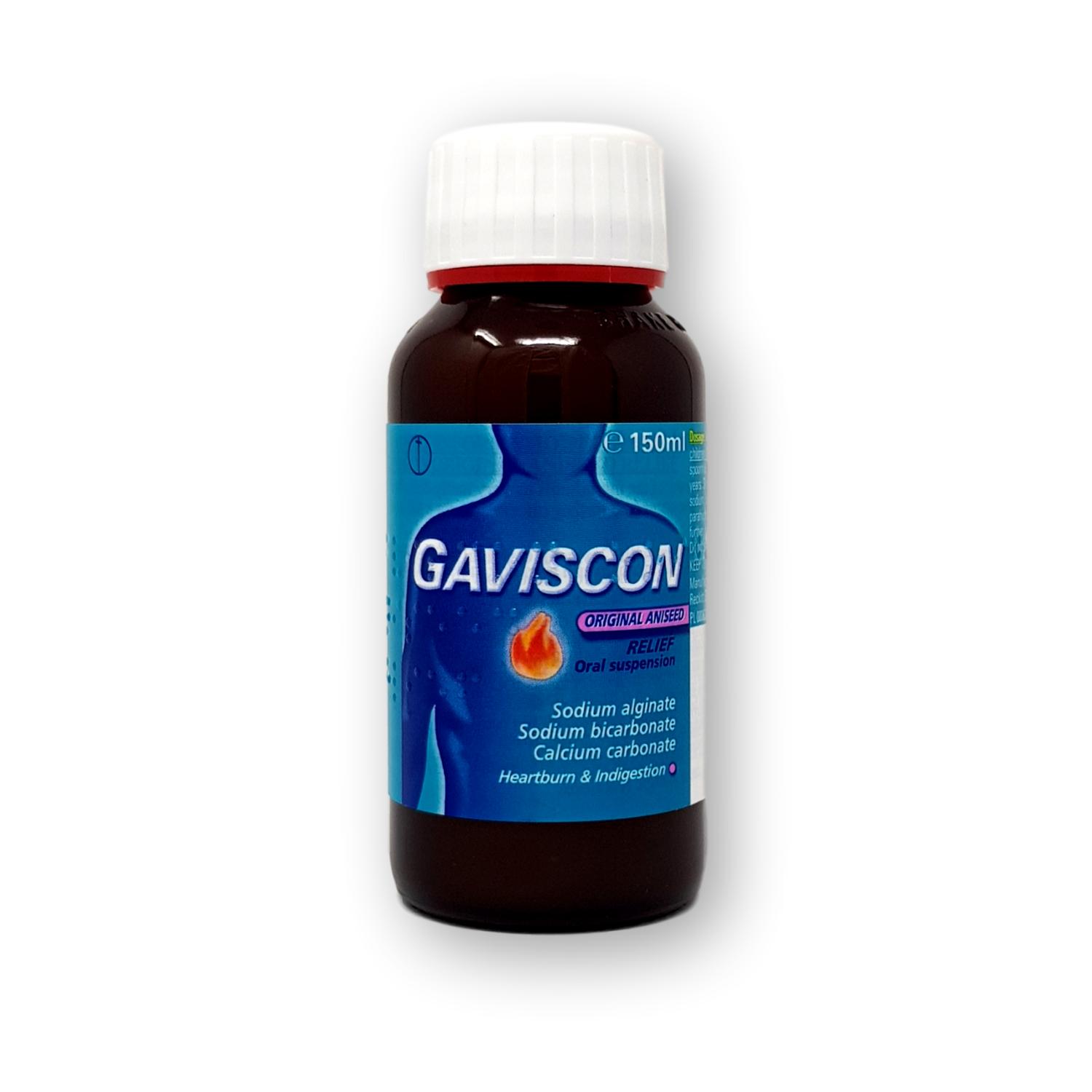 Gaviscon Original Aniseed Relief Oral Suspension 150ml – Welfare ...
