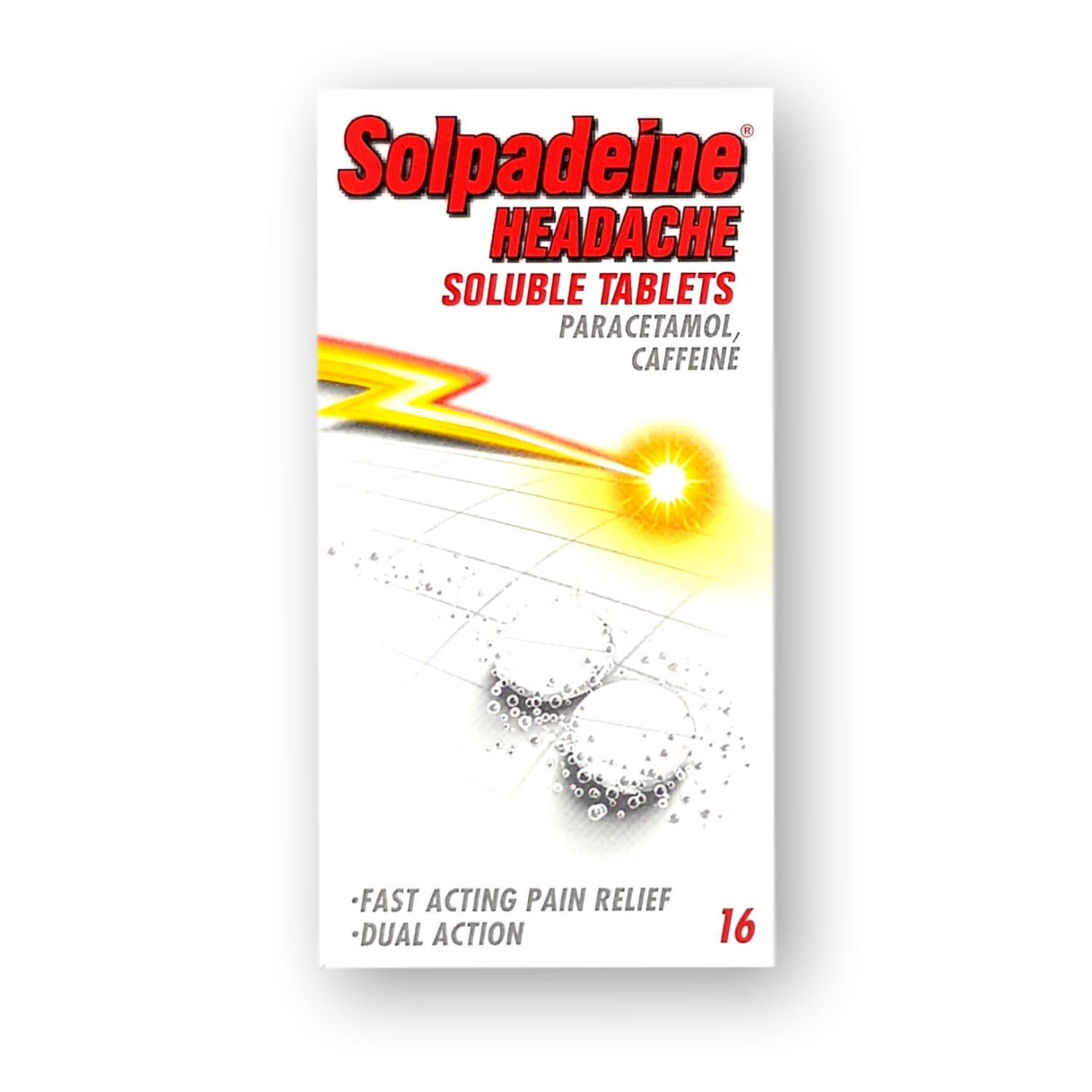 Solpadeine Headache Soluble Tablets 16’s – Welfare Pharmacy UK