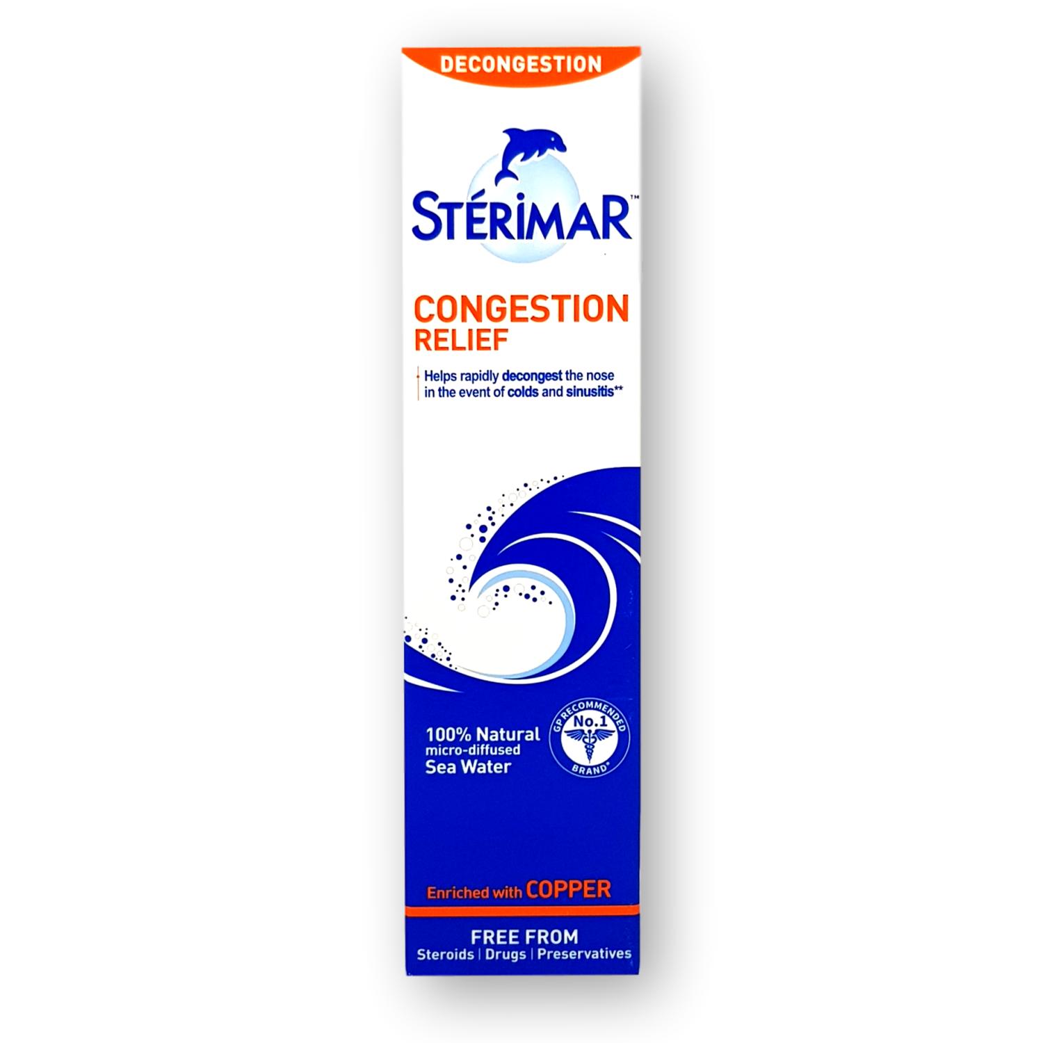 Sterimar Congestion Relief Nasal Spray 50ml – Welfare Pharmacy UK
