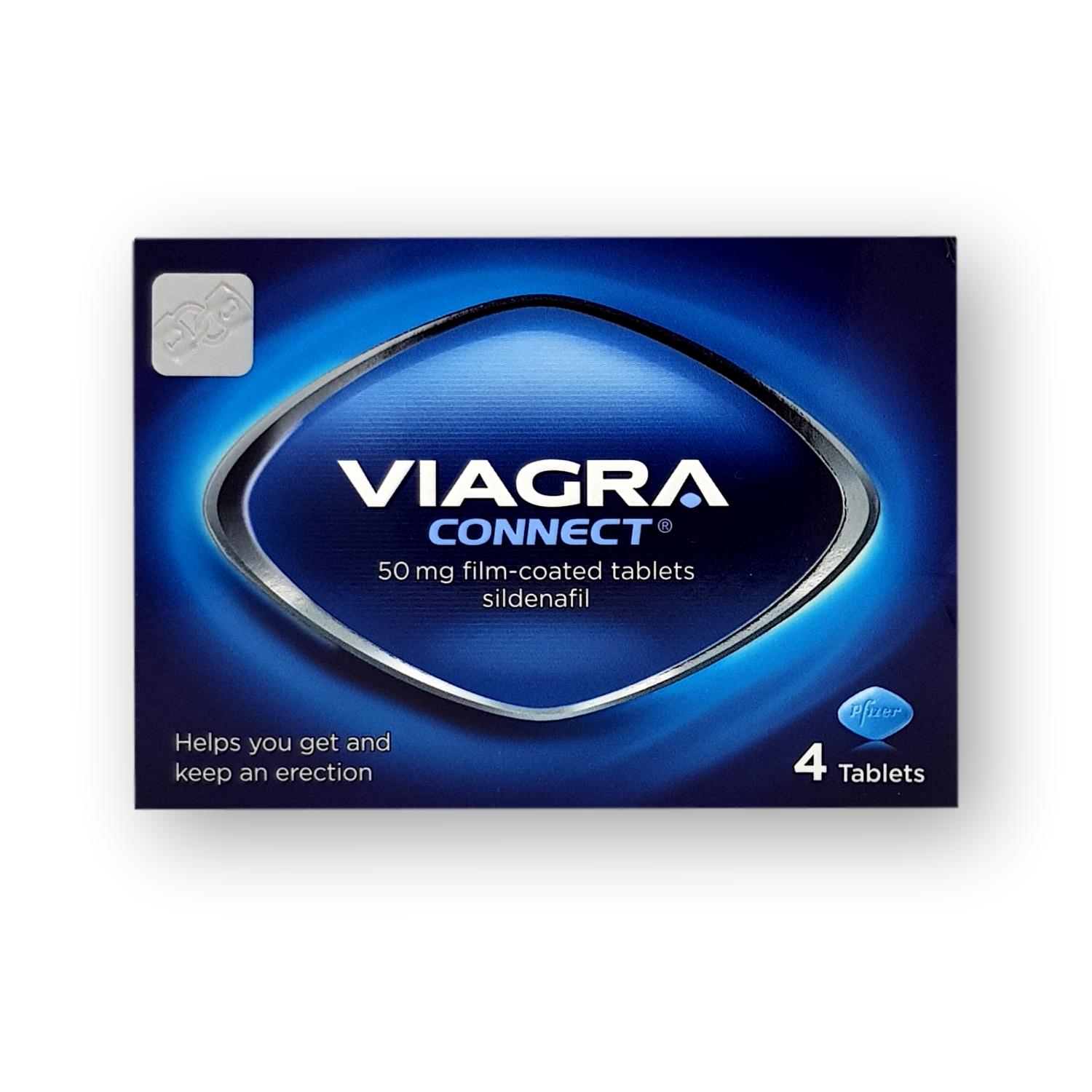 Viagra Connect 50mg Tablets 4’s – Welfare Pharmacy UK