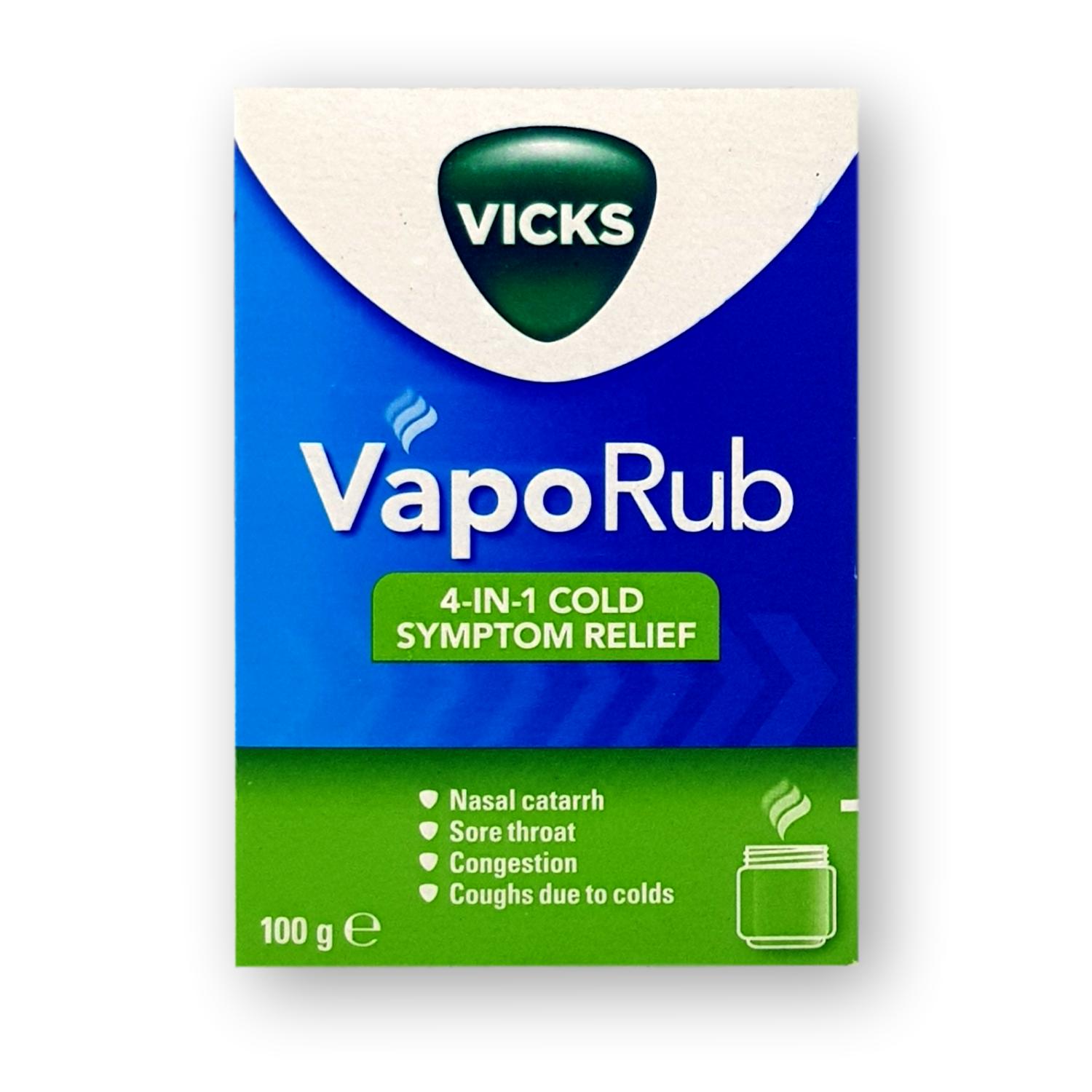 Vicks VapoRub 100g – Welfare Pharmacy UK