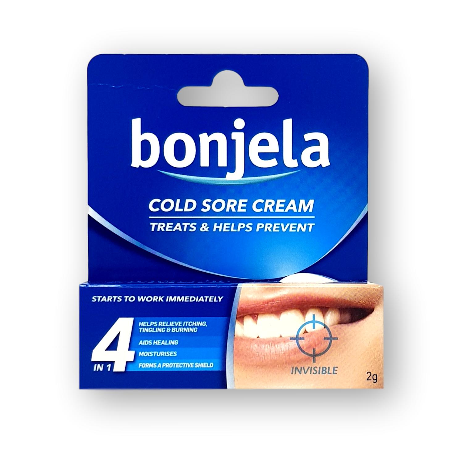 Bonjela Cold Sore Invisible Cream 2g – Welfare Pharmacy UK