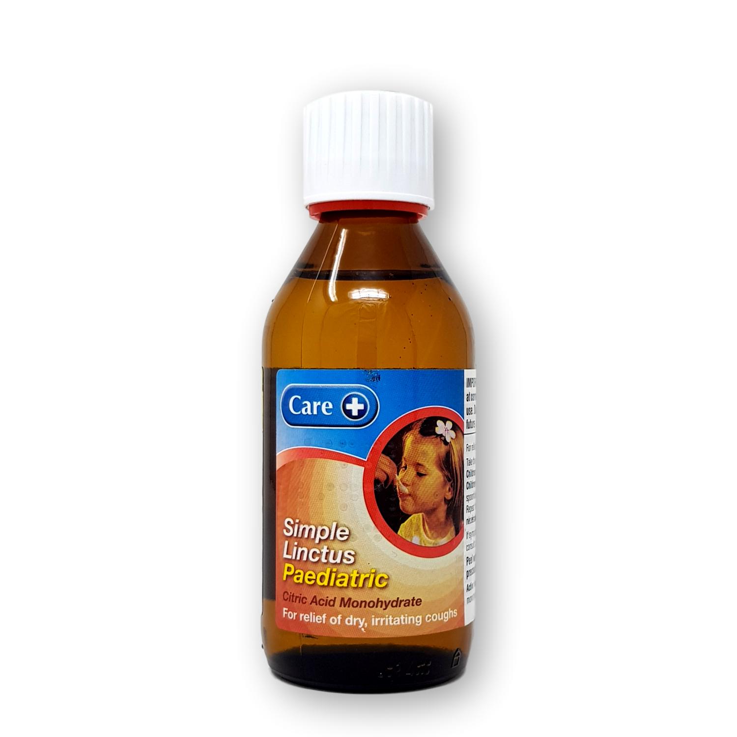 Care Simple Linctus Paediatric 200ml – Welfare Pharmacy UK